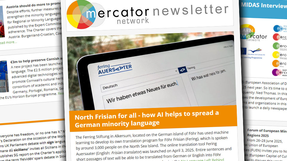 Mercator Network Nieuwsbrief over Europese minderheidstalen - Fryske ...